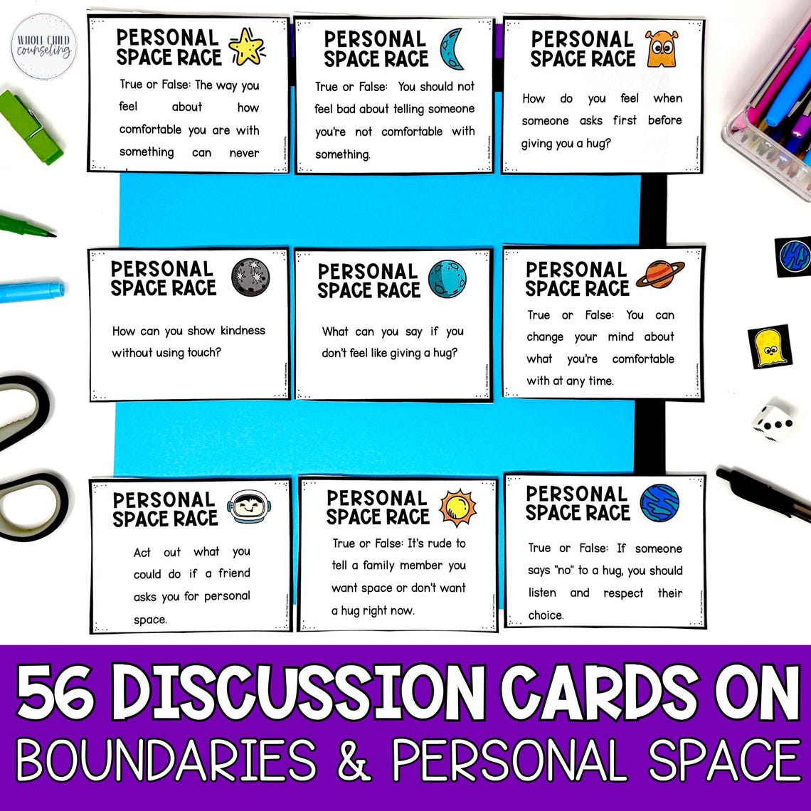 Personal Space Game, Boundaries Social Story, Cooperative Game for Kids ...