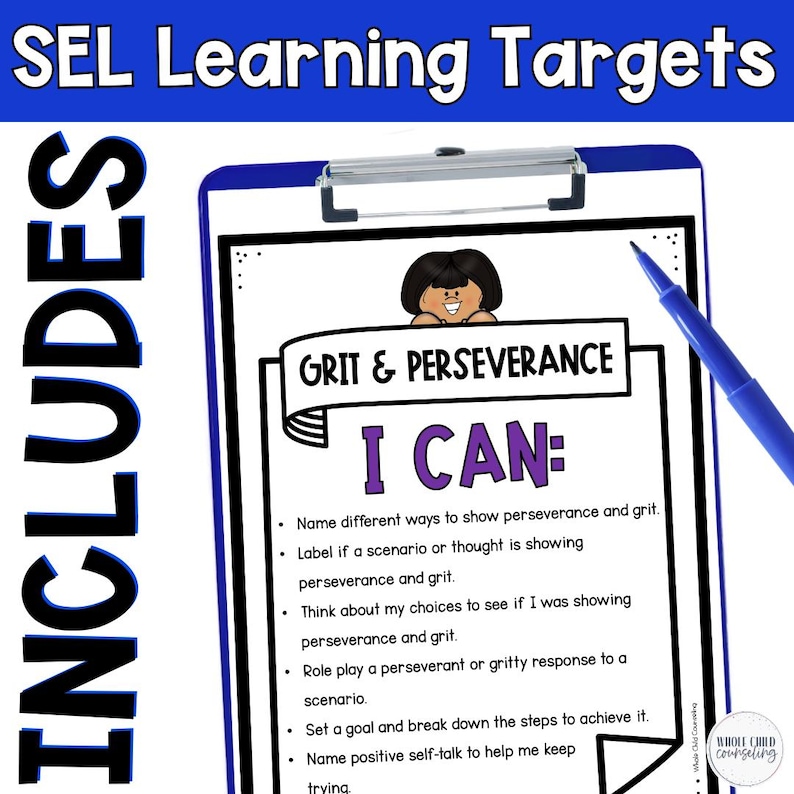 Perseverance Kids Game, Social Skills Grit Game, Child Psychology ...