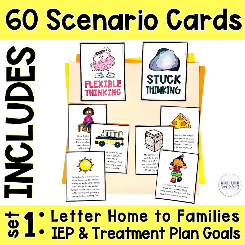 Flexible Thinking Dealing With Change Social Skills Activity & Game ...