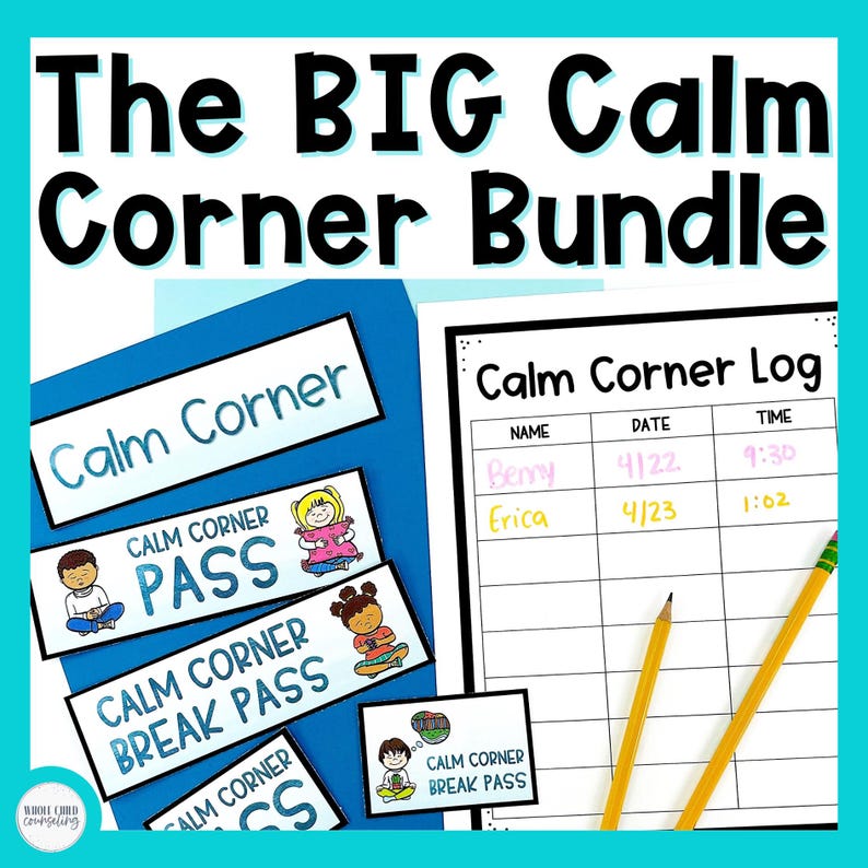 Ultimate Calm Corner Peace Kit Classroom SEL Tools & Coping Skills ...