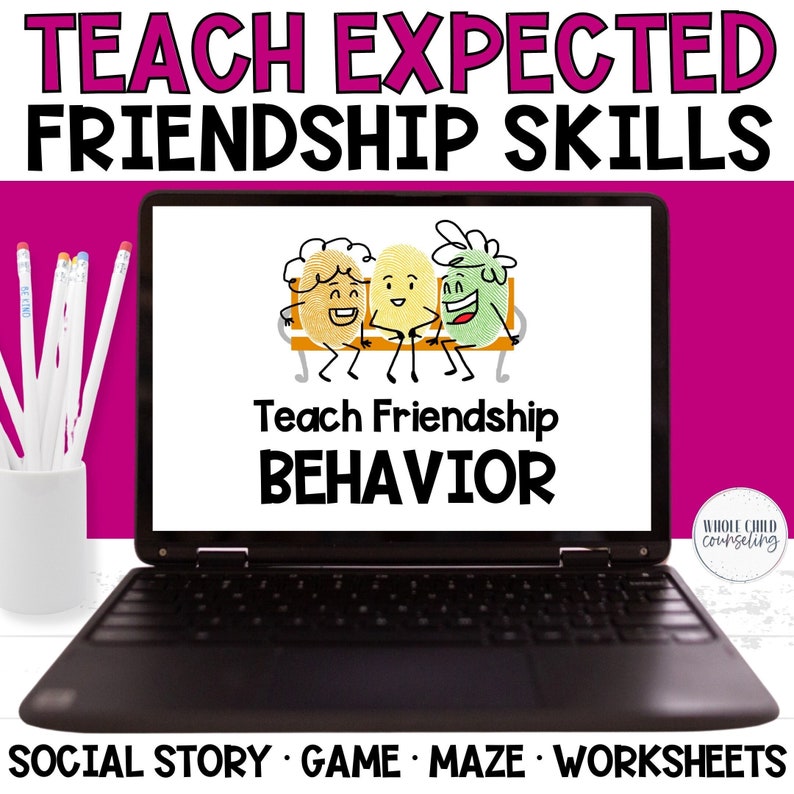 Friendship Skills Special Education Digital Teacher Download Teacher ...
