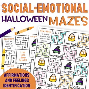 Halloween Social Emotional Bundle, Emotional Learning, Scenario Cards ...
