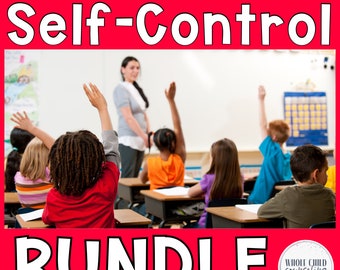 Self-control Worksheets and Posters for Kids - Etsy