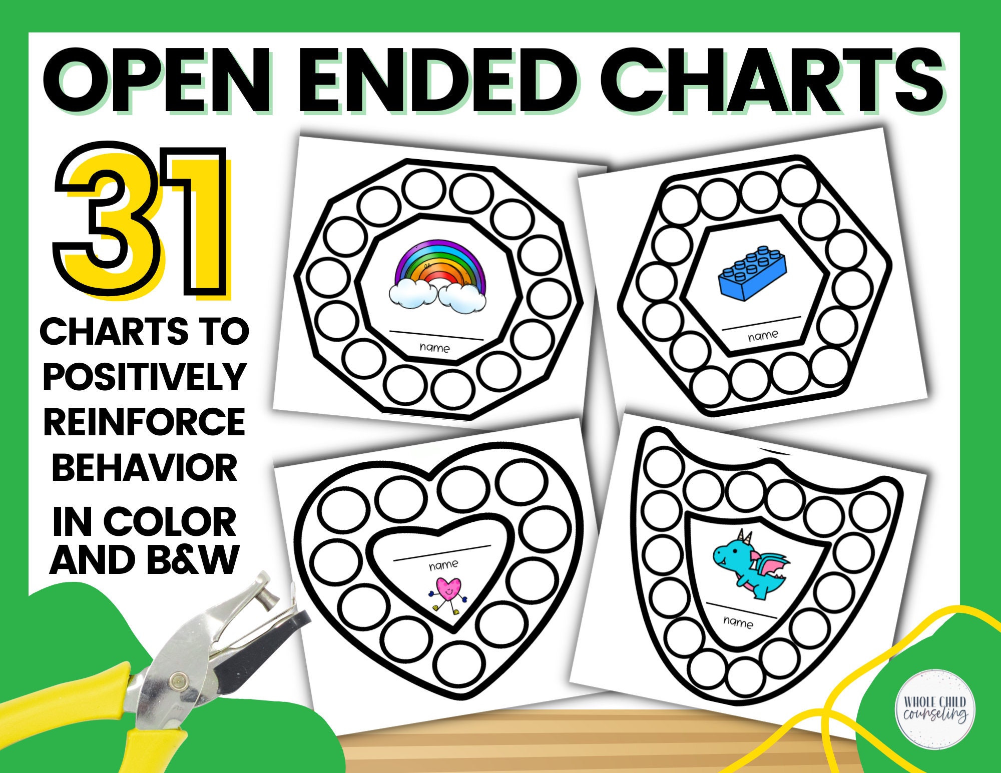 Behavior Chart Good Behavior Reward Special Education Digital Teacher ...