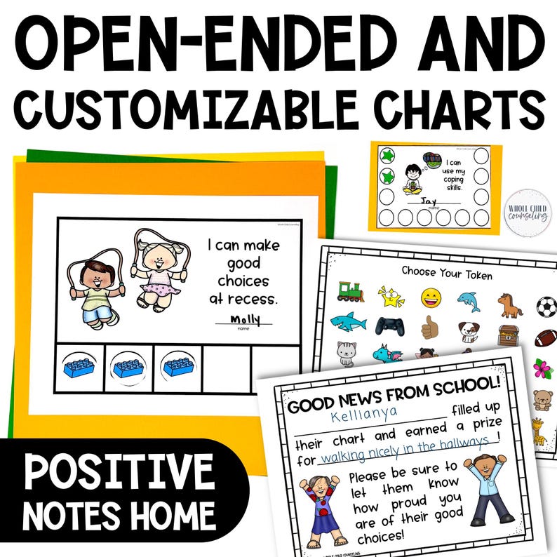 Behavior Chart Good Behavior Reward Special Education Digital Teacher ...