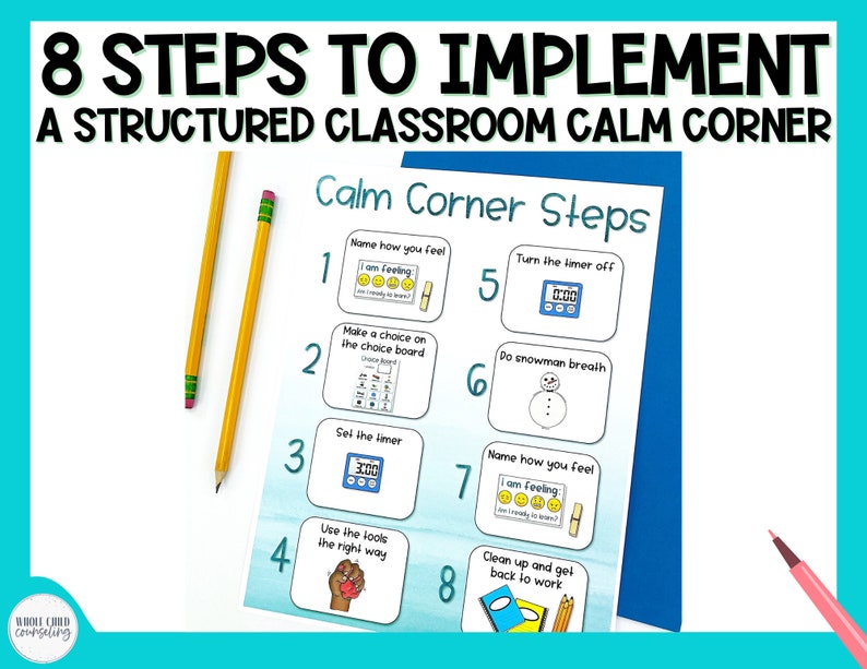 Ultimate Calm Corner Peace Kit Classroom SEL Tools & Coping Skills ...