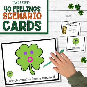 St. Patrick's Day Play Doh Emotions and Drawing Mats, Emotions ...