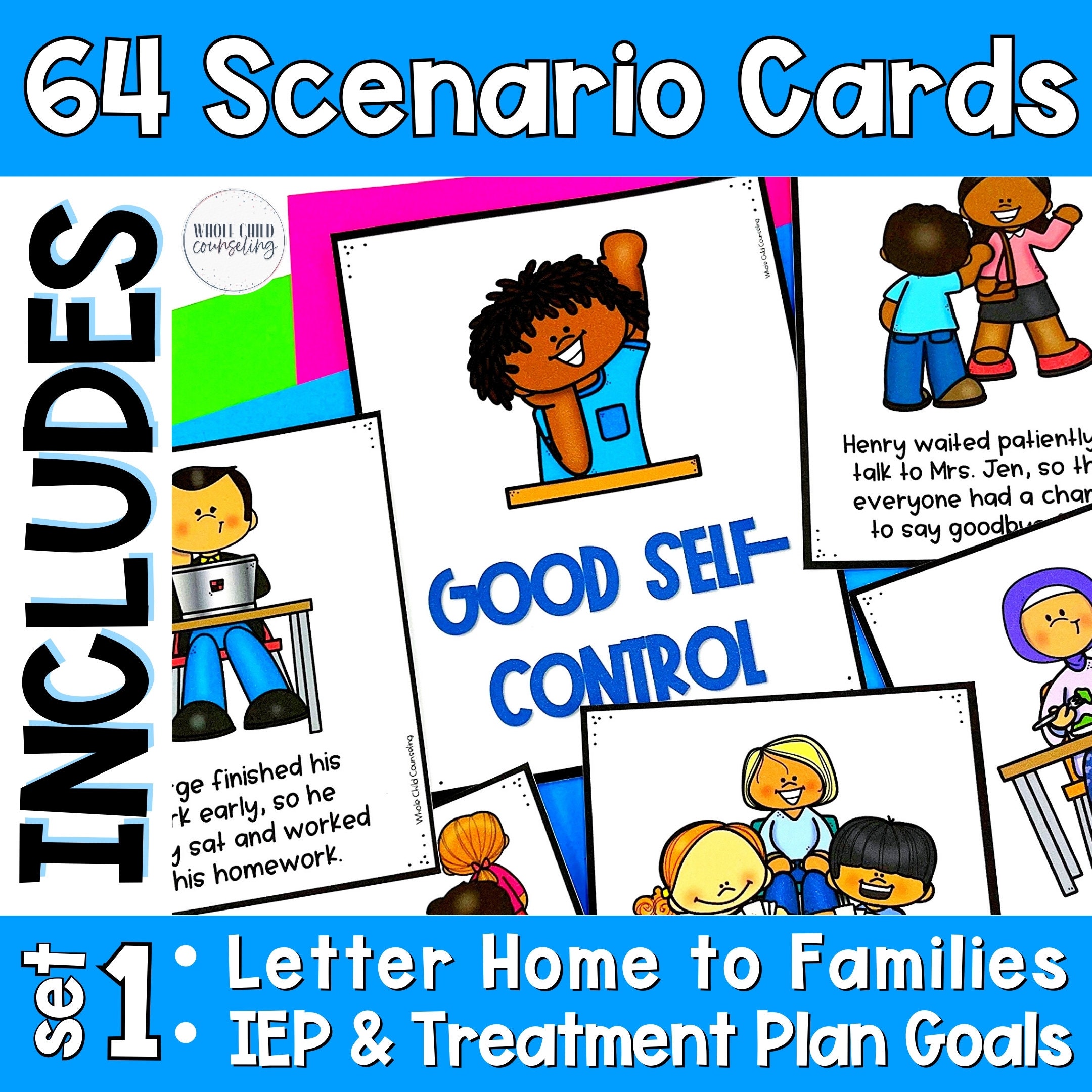 Practice Self Control Printable Worksheets Social Skills Digital ...