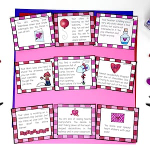 Valentine's Day Counseling Game, Expected Vs Unexpected Behavior Game ...