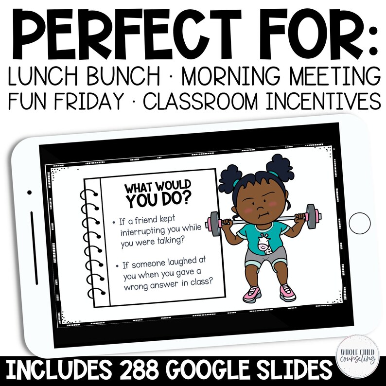 Counseling Worksheets, Social Skills Morning Meeting Digital Download ...
