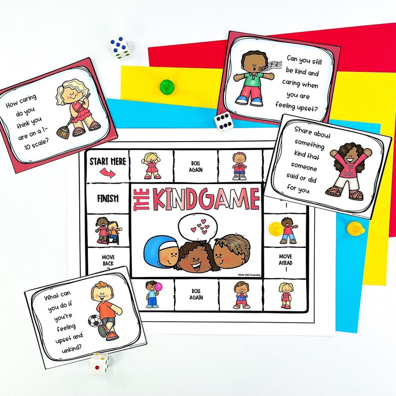 Kindness and Caring Social Story and Game Activity Set 2, Empathy ...