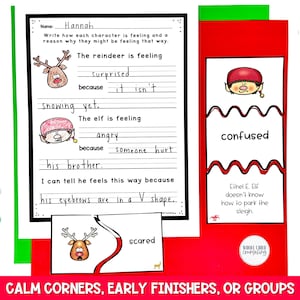Christmas SEL Activity Bundle, Winter Social Emotional Learning, SEL ...