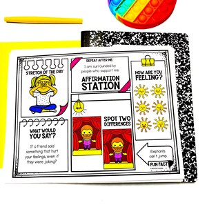 Lunch Bunch Placemats SEL Worksheets 2, Morning Meeting Social Skills ...