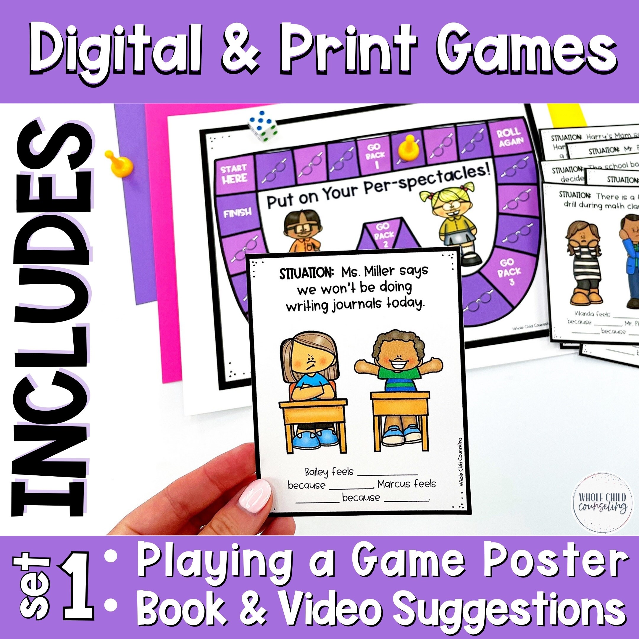 Social Skills SEL Perspective Printable Social Skills, Digital Download ...