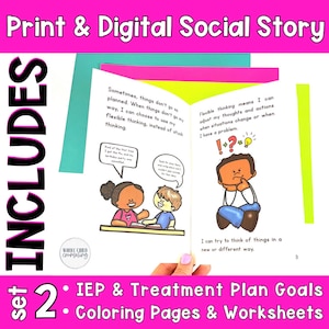 Flexible Thinking Dealing With Change Social Skills Activity & Game ...