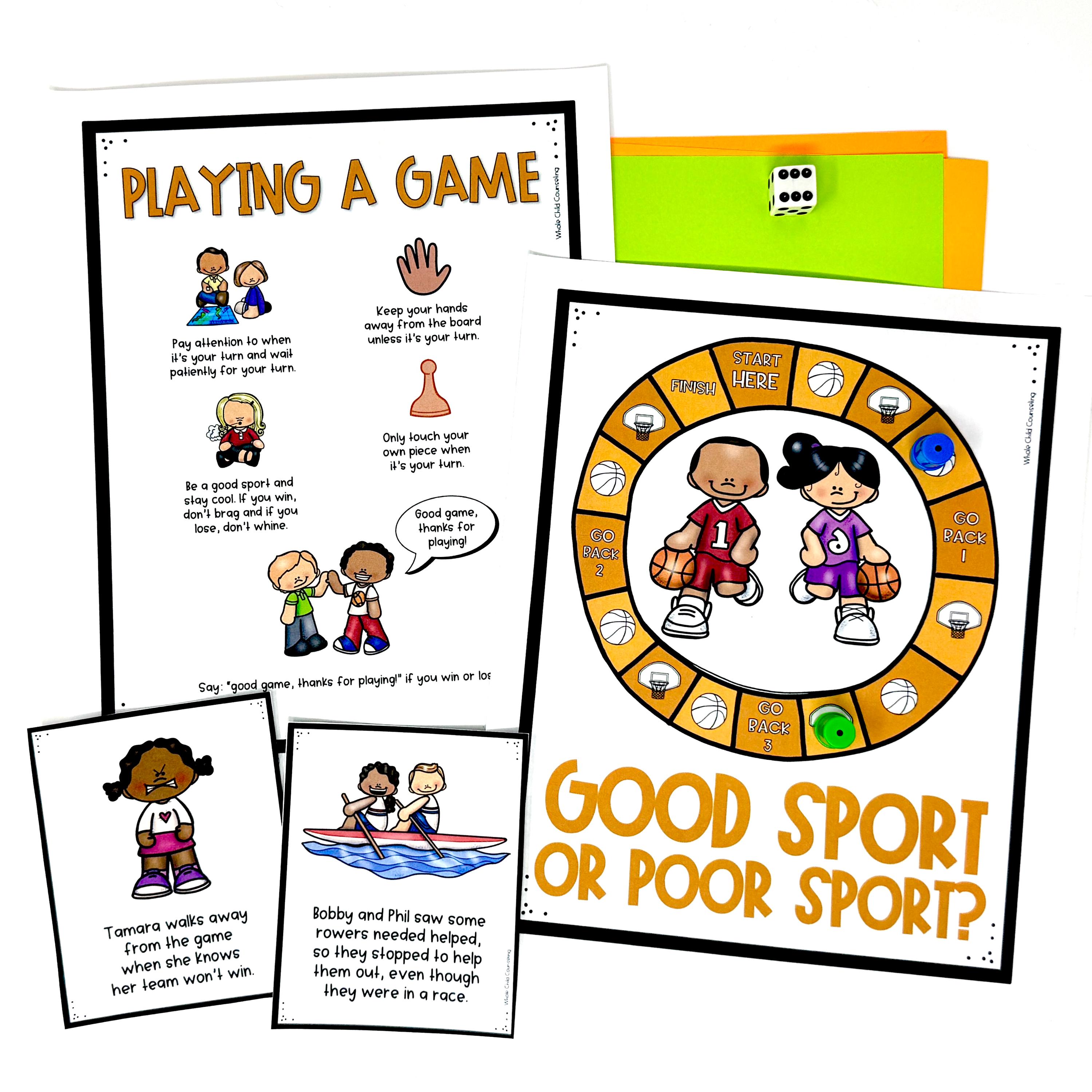 Social Skills Sportsmanship Printable Social Skills, Digital Download ...