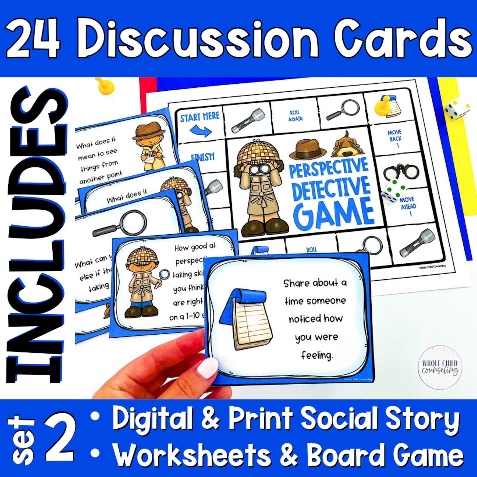 Perspective Taking Social Skills Game & Social Story Set 2, Worksheets ...