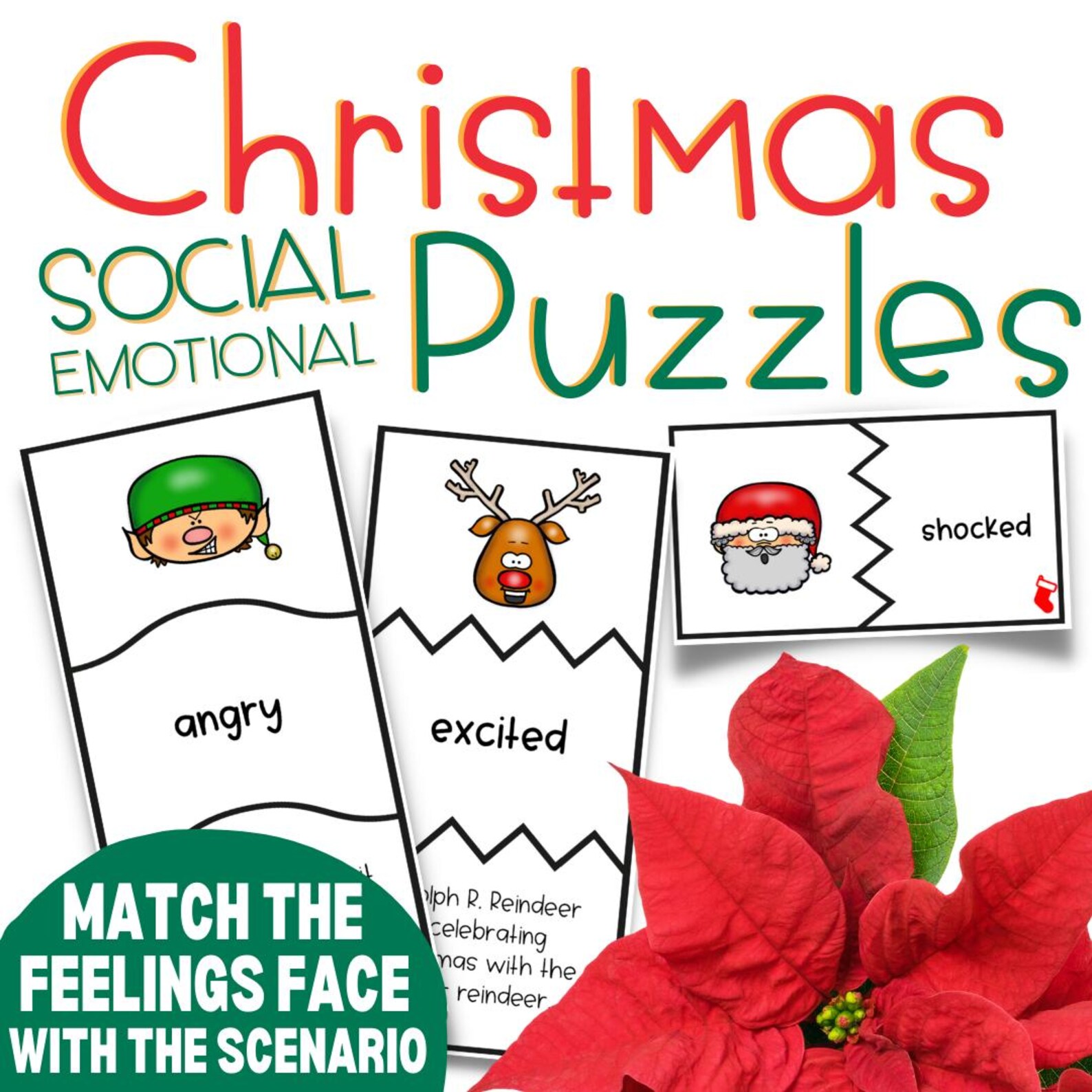 Christmas SEL Activity Bundle, Winter Social Emotional Learning, SEL ...