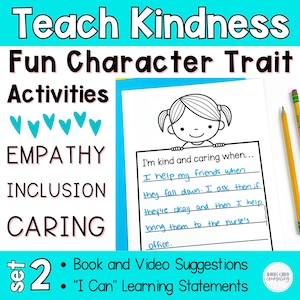 Kindness and Caring Social Story and Game Activity Set 2, Empathy ...