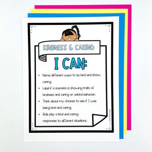 Kindness and Caring Social Story and Game Activity Set 2, Empathy ...