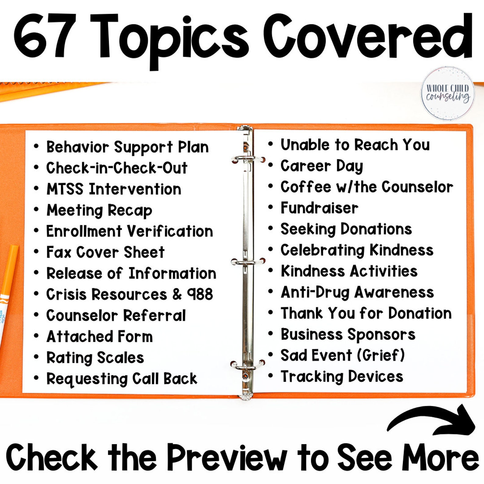 School Counselor Editable Letters Handouts & Forms for Parent ...