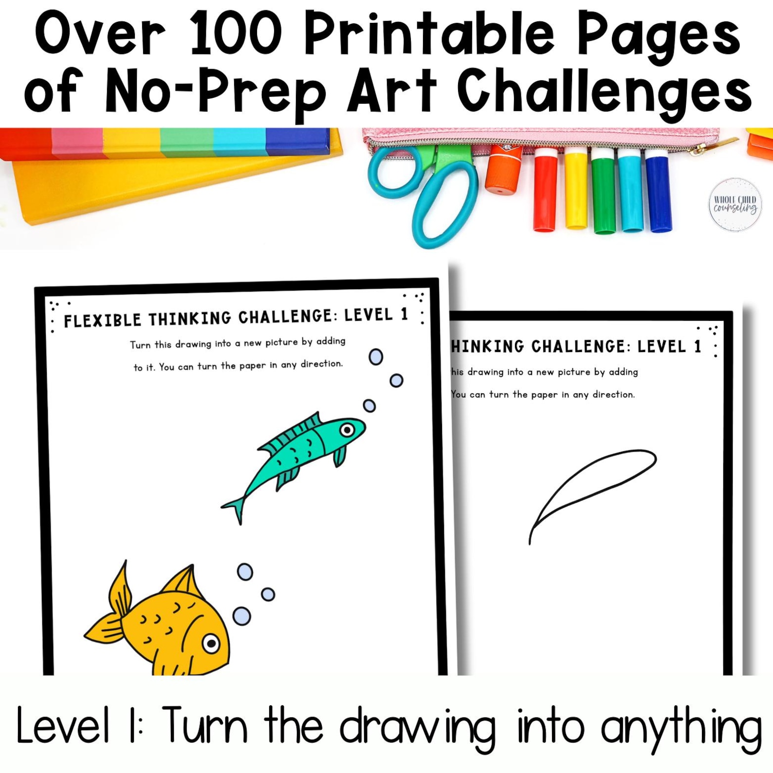 100+ Flexible Thinking Art Challenges for Kids, Flexible Vs. Rigid ...