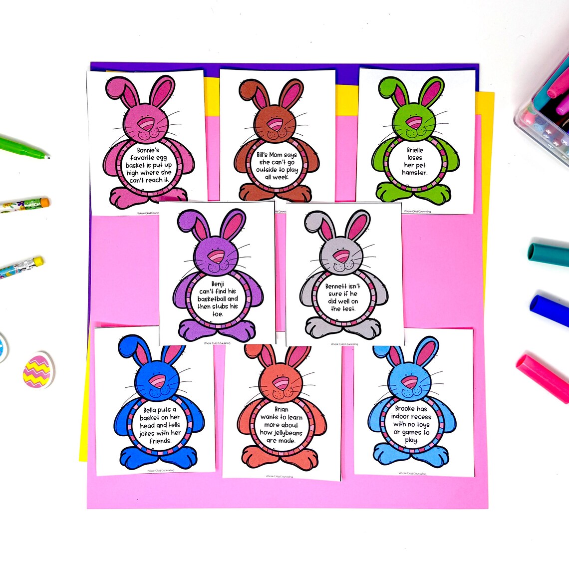 Easter Feelings Mazes, Printable Self Esteem Activity for Kids ...