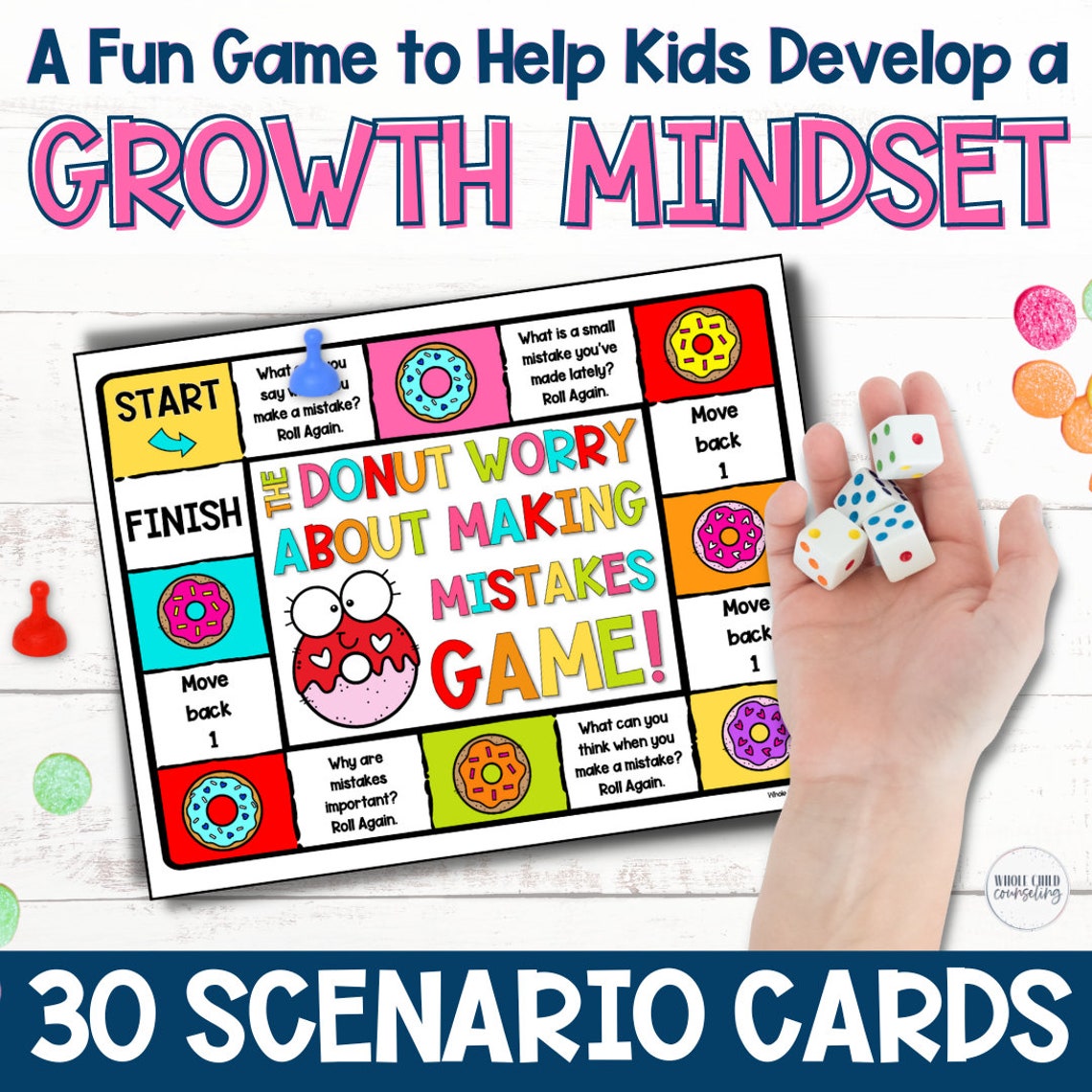 Making Mistakes Flexible Thinking CBT Game & Activity Set, CBT ...