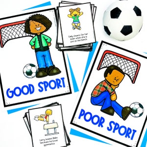 Social Skills Sportsmanship Printable Social Skills, Digital Download ...
