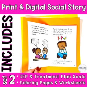 Flexible Thinking Dealing With Change Social Skills Activity & Game ...