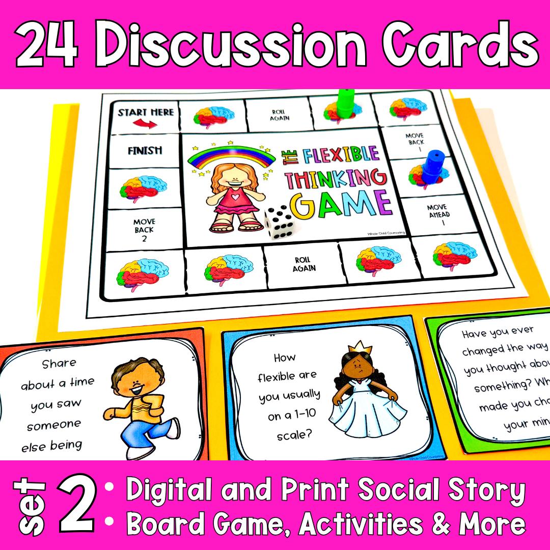 Flexible Thinking Dealing With Change Social Skills Activity & Game ...