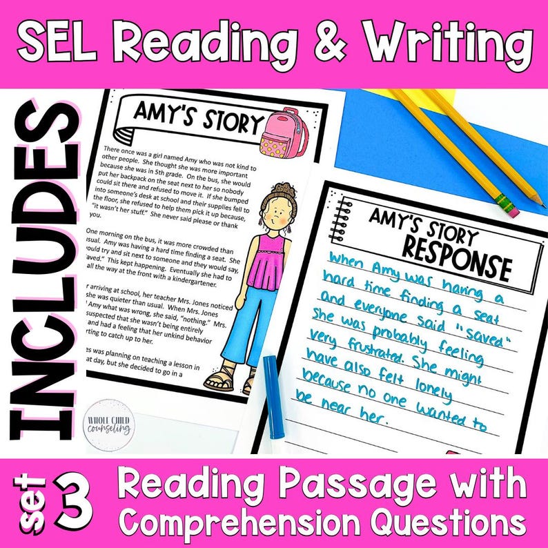 Kindness, Empathy, and Caring Social Skills Activities, SEL Therapy ...