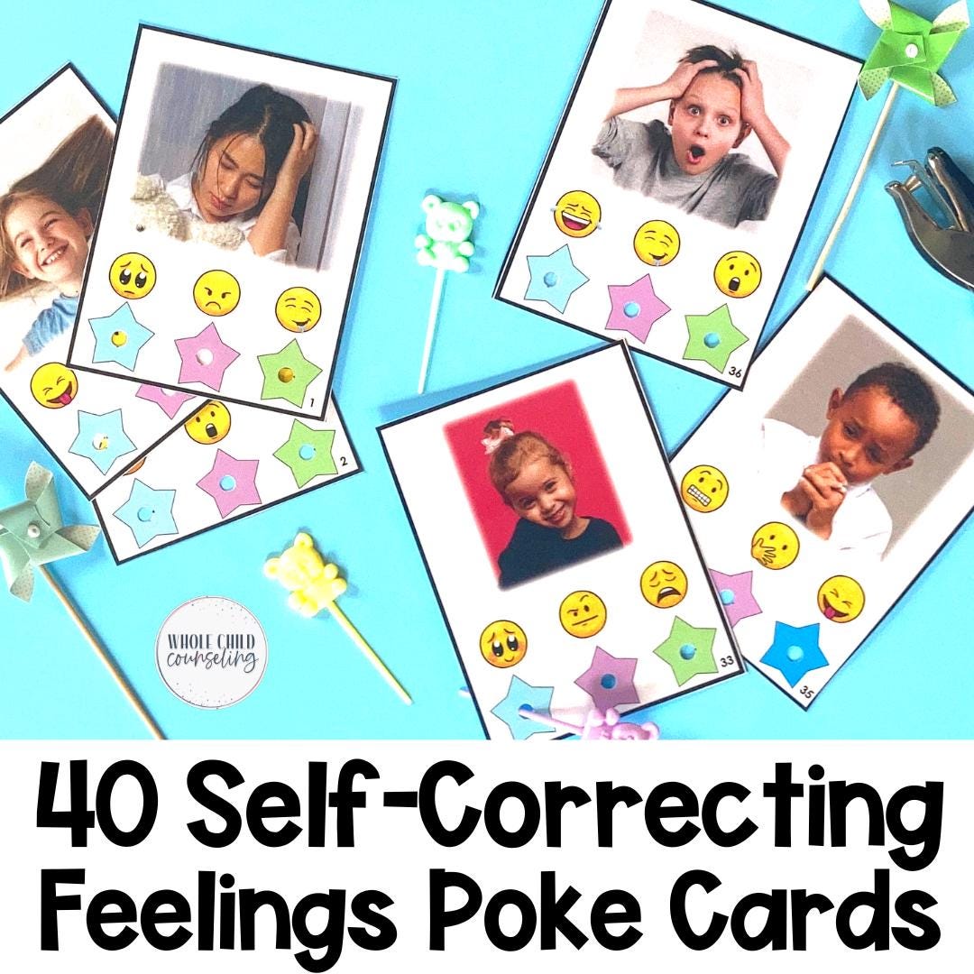 Naming Feelings Game, Feelings Activity, Kids Feelings, Identifying ...