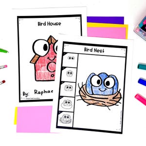 Kids Spring Directed Drawing, SEL Counseling Activity, Child Therapy ...