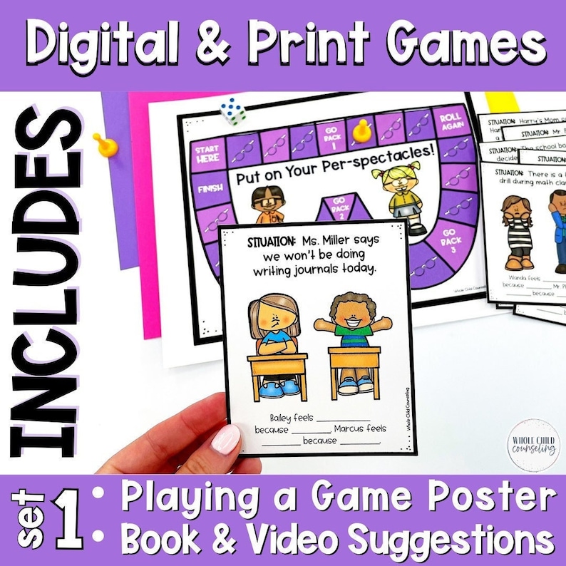 Perspective Taking Social Skills Activity and Game Theory of Mind ...