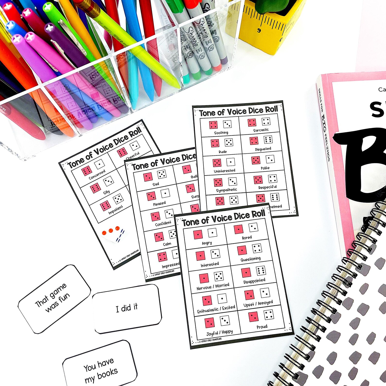 Practice Tone of Voice and Social Skills Homeschool Game, Digital ...