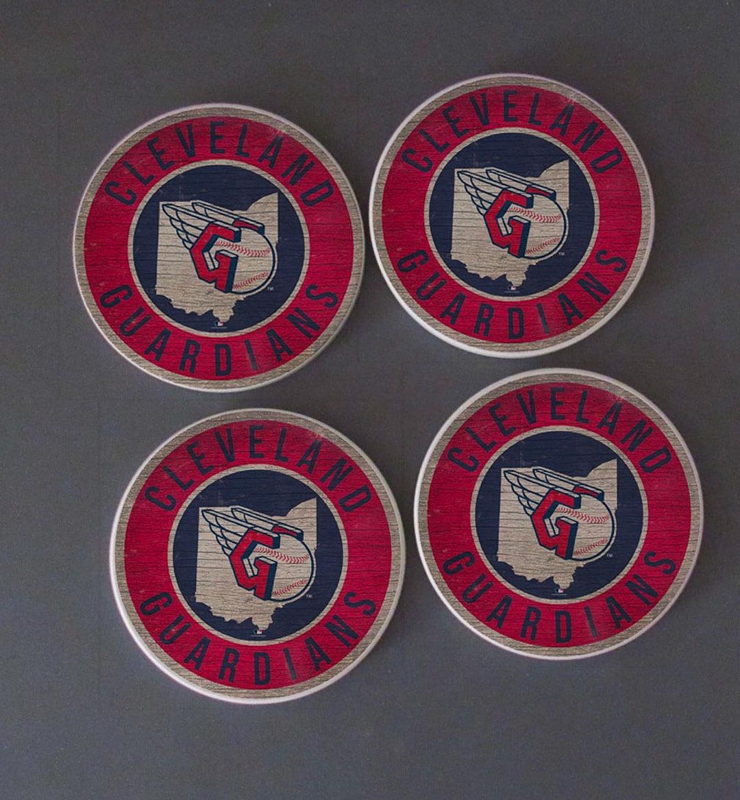 Cleveland Guardians Ceramic Coasters - Etsy