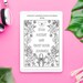 Positive Affirmations Coloring Book Mental Health Coloring Book ...