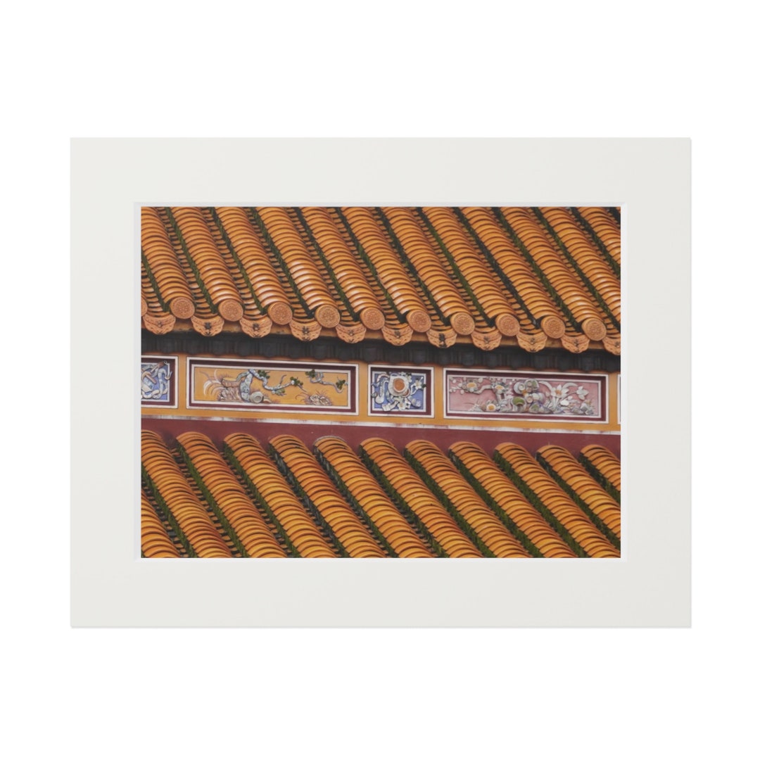 Temple Details, Hue Fine Art Print passepartout Paper Frame - Etsy