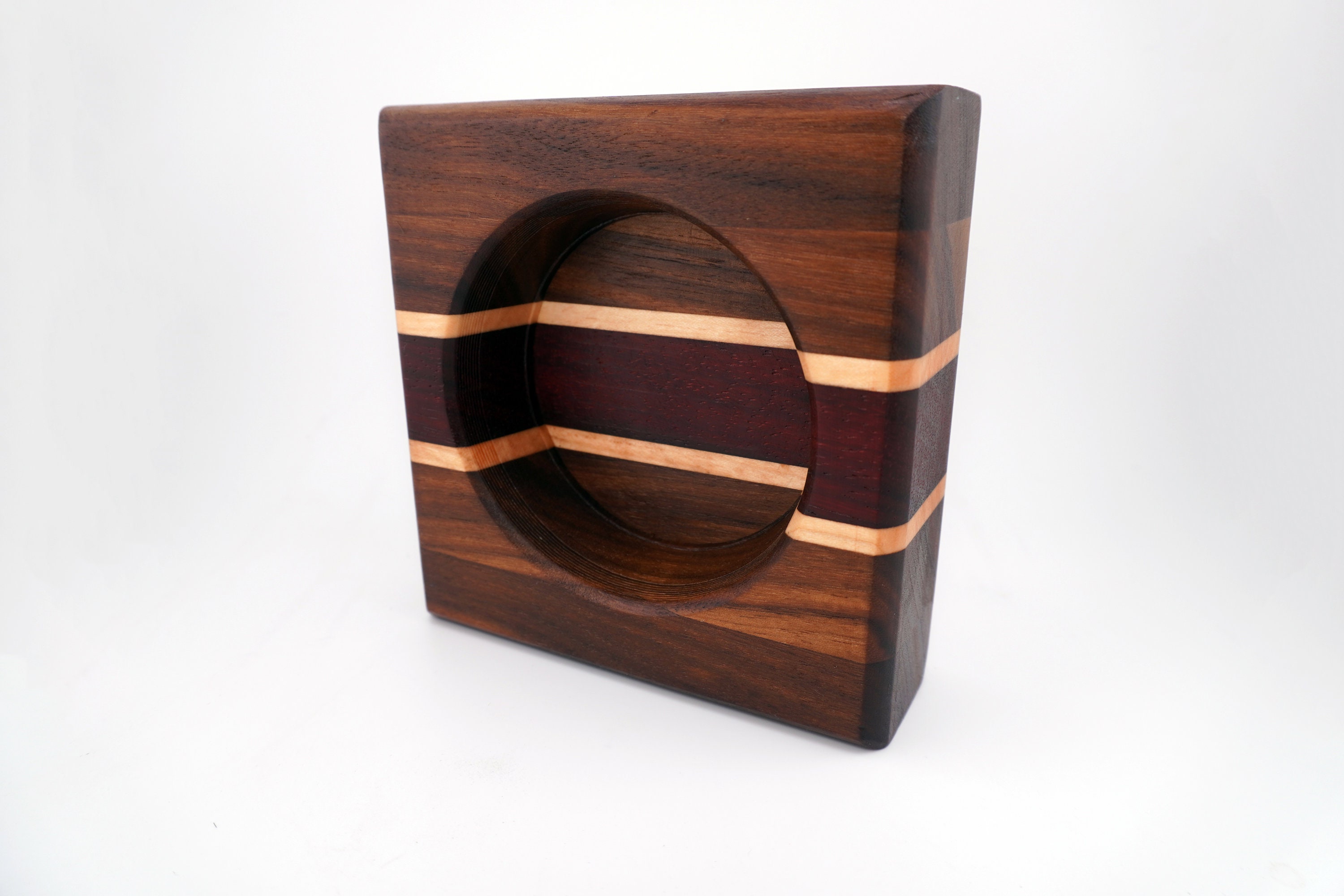 Handcrafted Wooden Bowl - Purple Heart, Walnut, Cherry Wood - Etsy