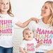 Mama and Mini,mommy and Me Tshirts, Retro Mama & Mini Outfits, New Mom ...