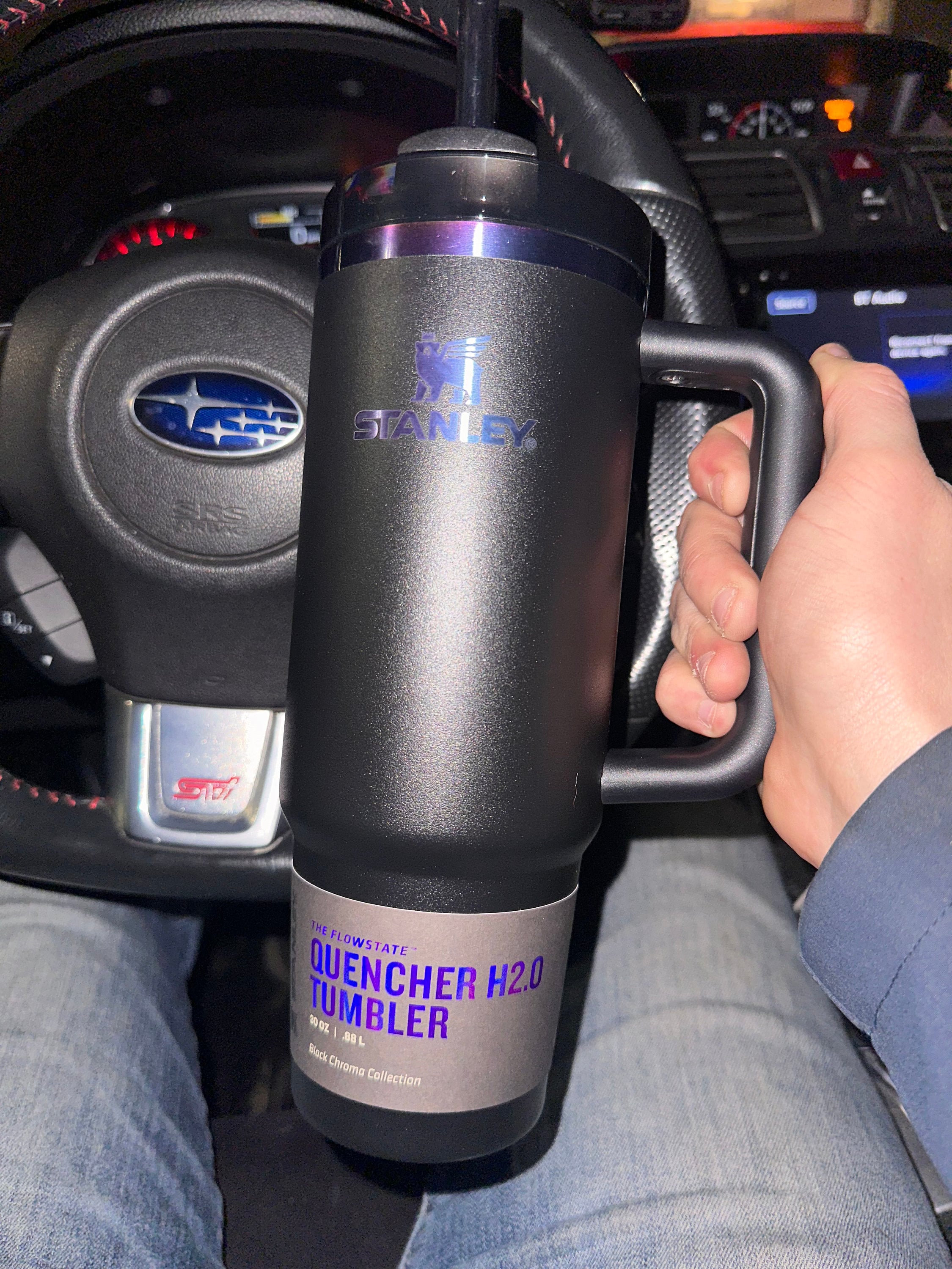 Black Chroma Stanley Custom Engraving - Etsy