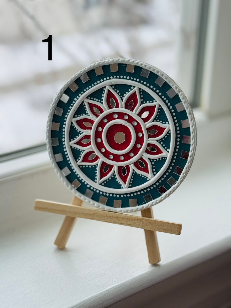 Mandala Lippan Art - Etsy