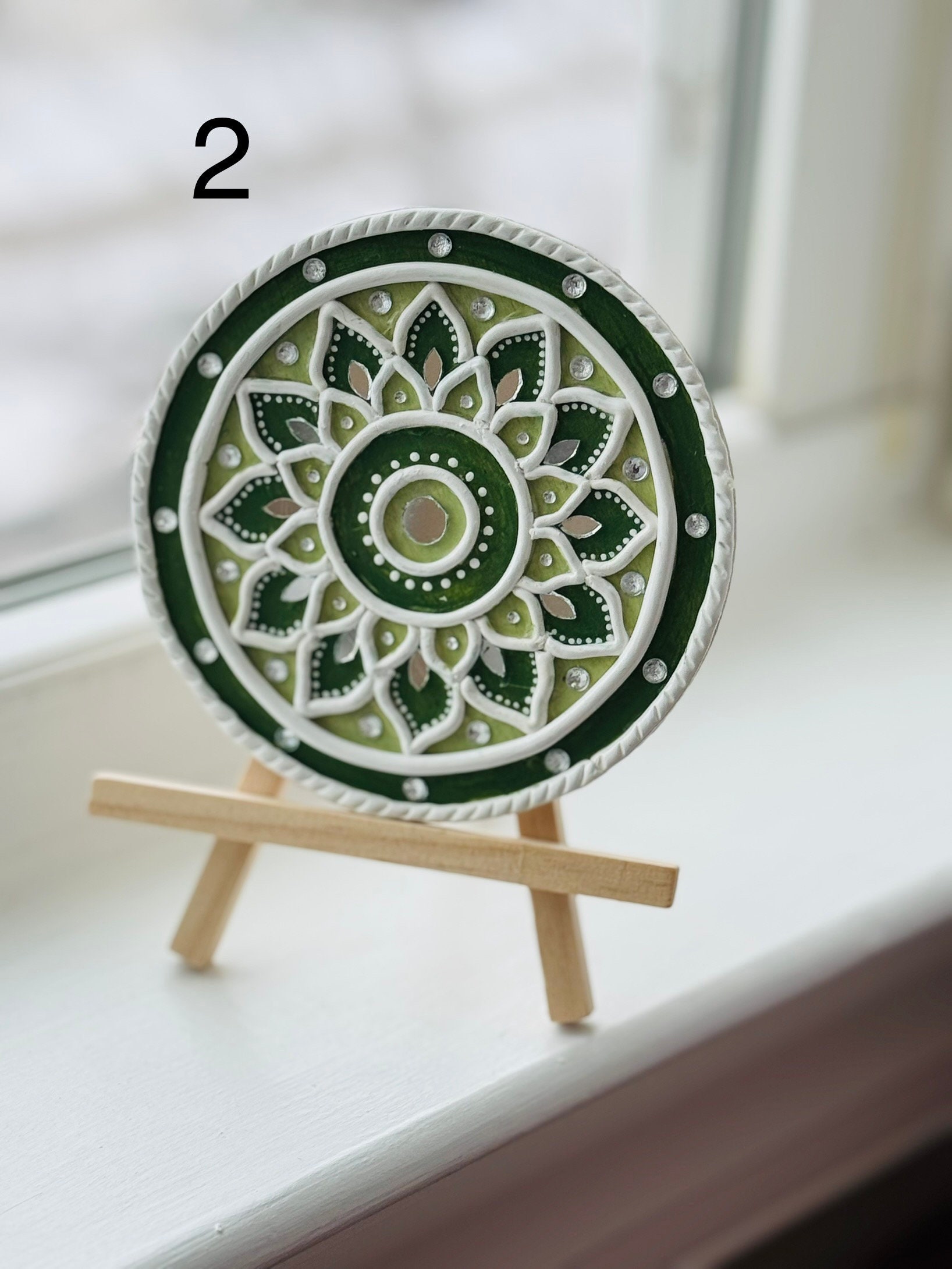 Mandala Lippan Art - Etsy