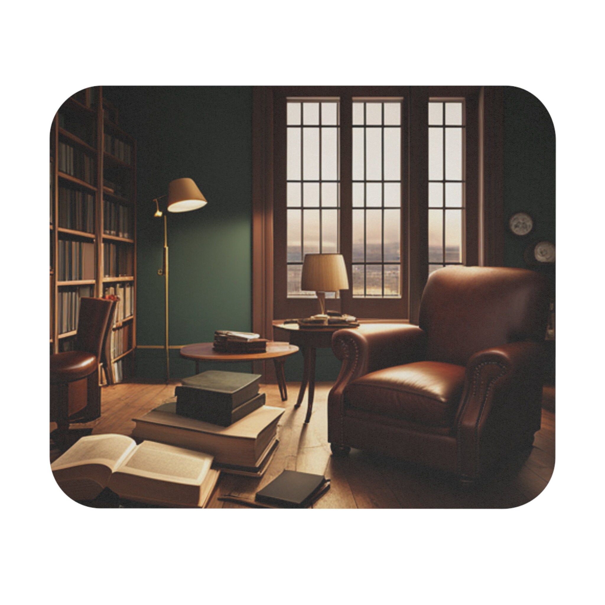 Reading Room Background Mouse Pad rectangle - Etsy