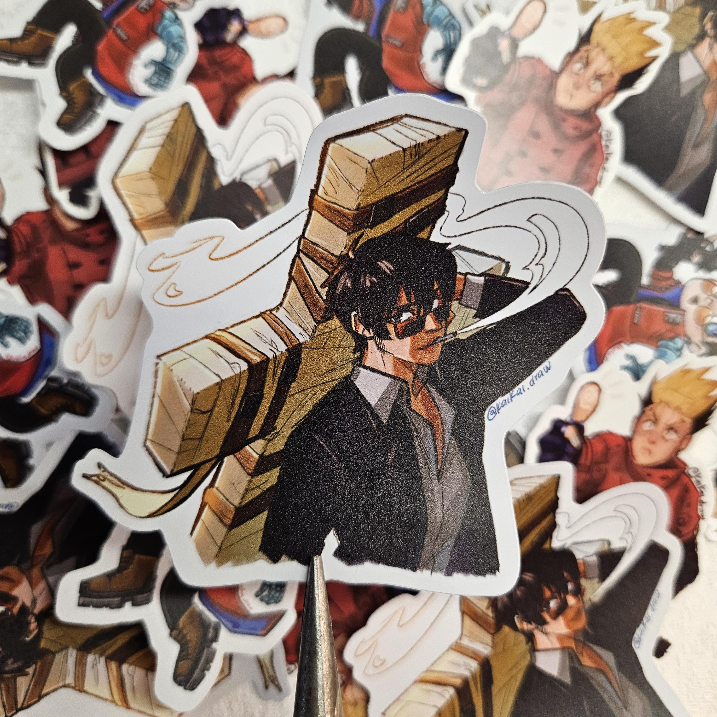 Sticker Trigun Vash the Stampede Nicholas D. Wolfwood Trigun Maximum ...