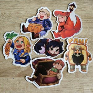 Sticker Dungeon Meshi Laios, Marcille, Falin, Chilchuck, Senshi ...