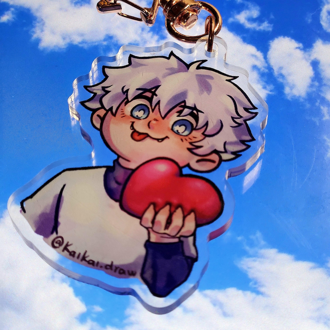 Killua Acrylic Keychain - Double Sided - Hunter X Hunter HXH - Etsy