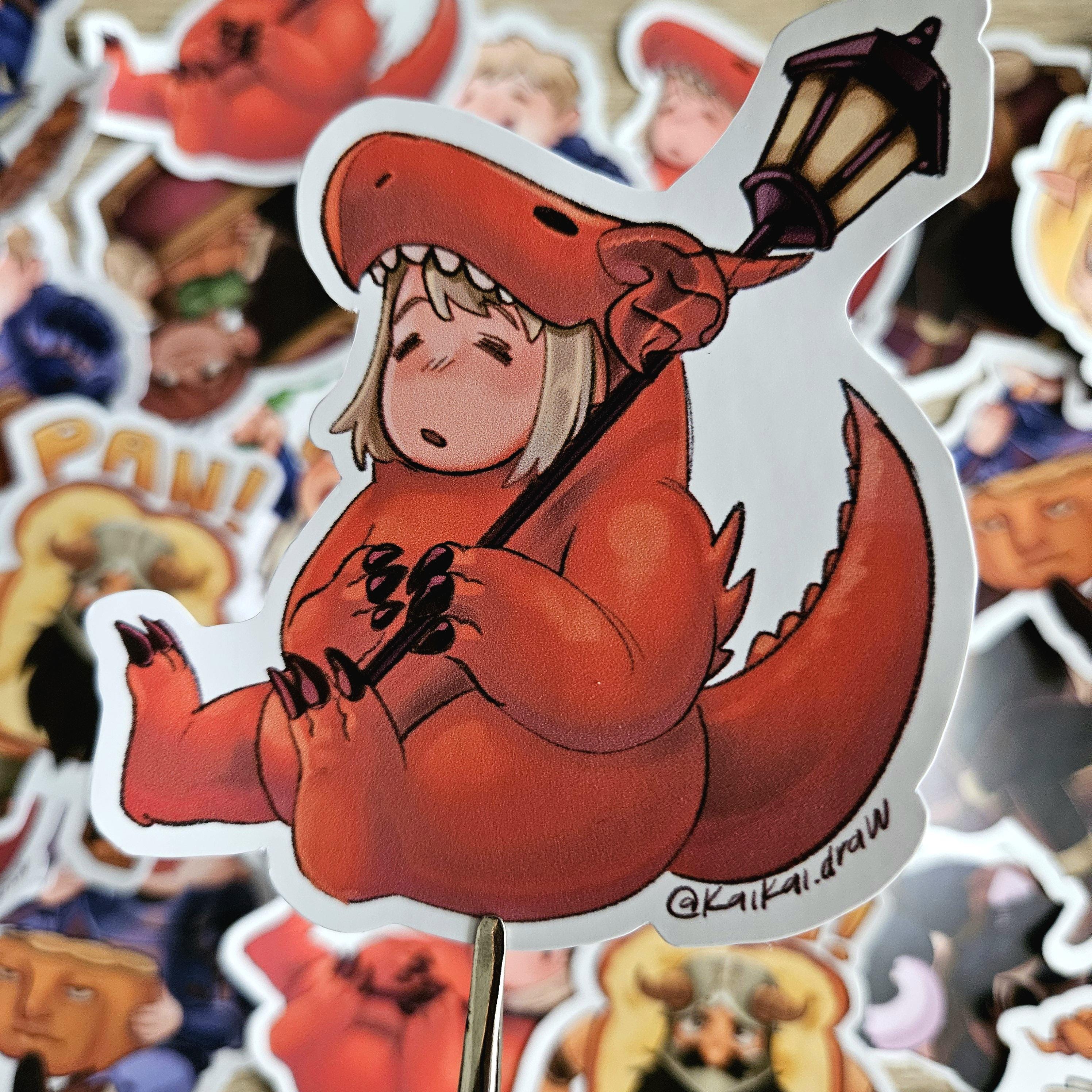 Sticker Dungeon Meshi - Laios, Marcille, Falin, Chilchuck, Senshi ...