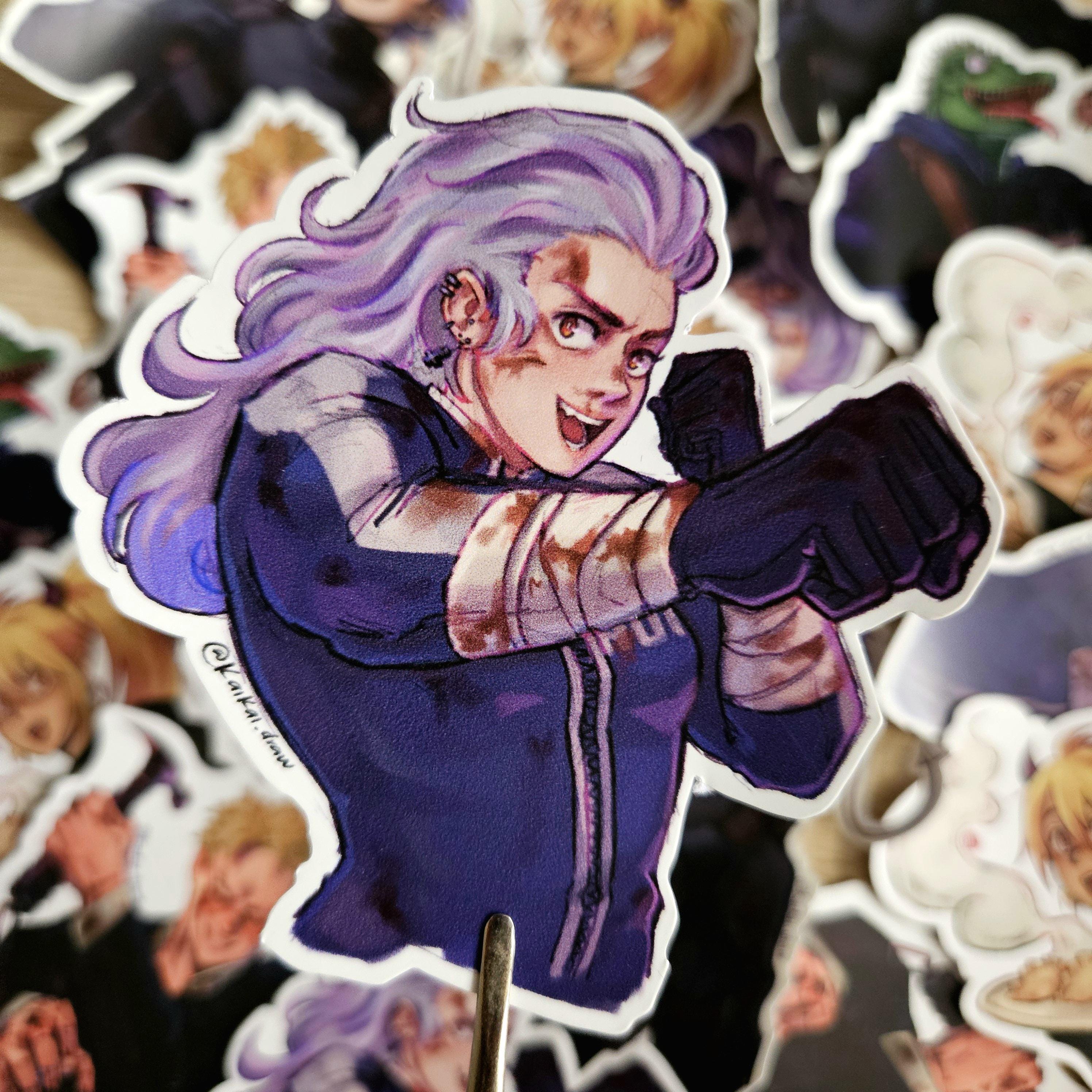 Dorohedoro Stickers - Caiman, Nikaido, Shin, Noi, Ebisu Waterproof ...